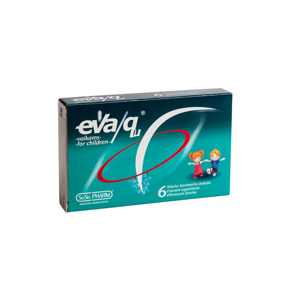 EVA/QU rektaalsuposiidid lastele N6 - Terviteek.ee